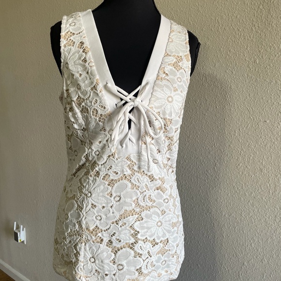 VENUS | Intimates & Sleepwear | Venus Cream Lace Chemise | Poshmark